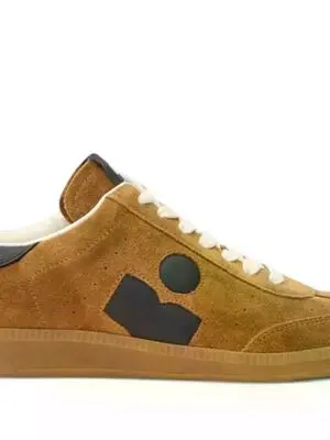 Isabel Marant Étoile Isabel Marant Bryce Logo-Patch Sneakers Brown