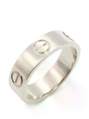 Cartier Love Screw-detail Ring - Silver