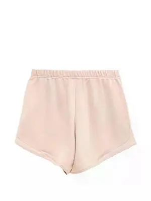 BASERANGE Ran Ribbed-trim Elasticated Shorts - Pink