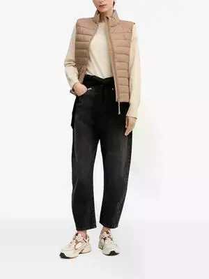 BENETTON Ribbed-trim Sweater - Neutrals