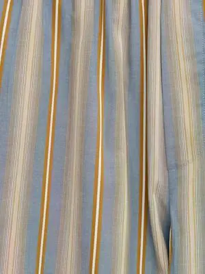BASERANGE Claude Stripe-print Elasticated-waistband Trousers