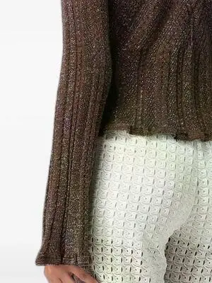 TWINSET Metallic Thread Cardigan