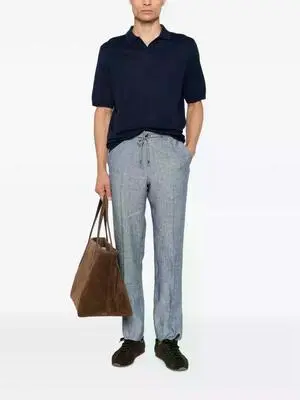 Corneliani Drawstring Tailored Trousers