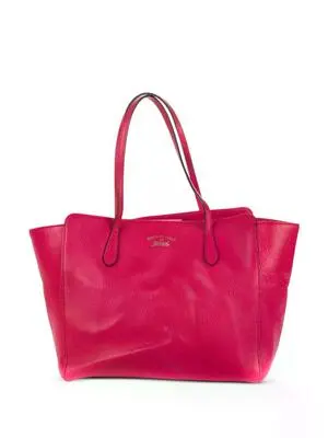 Gucci Swing Shopper Tote Bag - Pink
