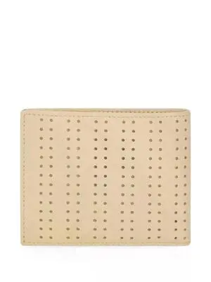 Valentino Garavani Perforated Wallet - Neutrals