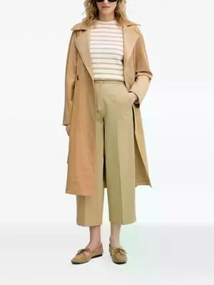 BENETTON Pressed Crease Wide-leg Trousers