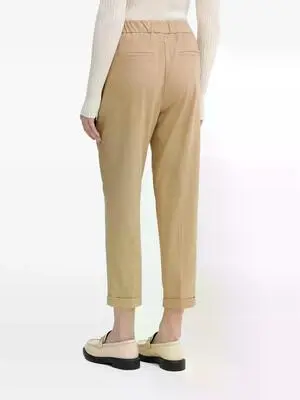 BENETTON Pleated Turn-up Trousers
