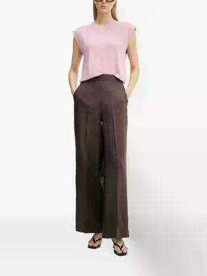BENETTON Textured Knit Sleeveless Top - Pink