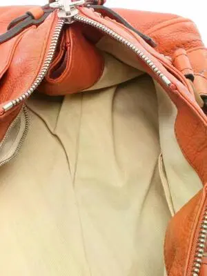 Chloé Paddington Leather Handbag - Orange