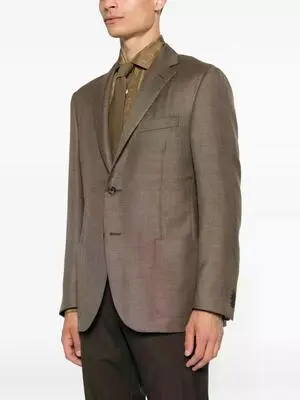 Corneliani Notched-lapels Single-breasted Blazer