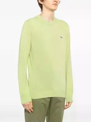 Lacoste Monochrome Embroidered Logo Sweater