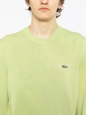 Lacoste Monochrome Embroidered Logo Sweater