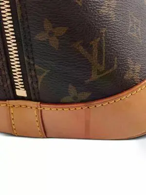LOUIS VUITTON Alma Pm Monogram Tote Bag - Brown
