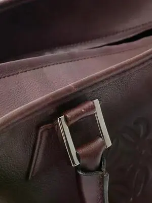 Loewe Amazona 28 Leather Handbag - Brown