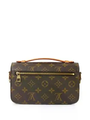LOUIS VUITTON Pochette Metis Monogram 2-way Bag - Brown