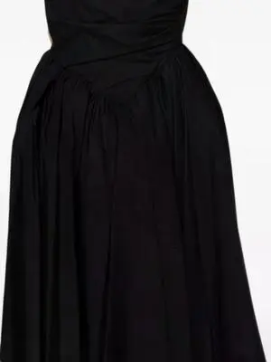 MSGM Draped Asymmetric Dress