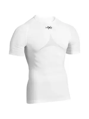 I-EXE X-fast Logo-print Raglan-sleeve T-shirt - White