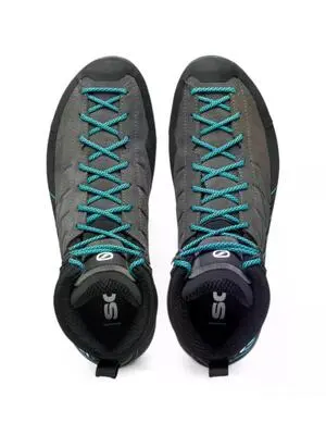 SCARPA High-top Panelled Hiking Boots