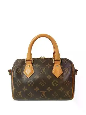 LOUIS VUITTON 20 Speedy Bandoulière Tote Bag - Brown