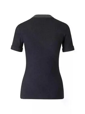 Peserico Embellished-trim T-shirt