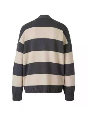 Peserico Striped Glitter-detail Cardigan