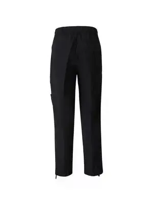 Stone Island Logo-patch Trousers - Black