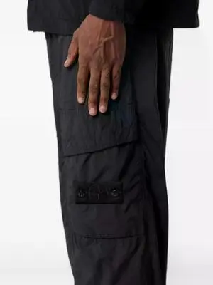 Stone Island Logo Patch Cargo Trousers