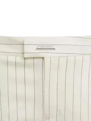DONDUP Pinstriped Flared Trousers