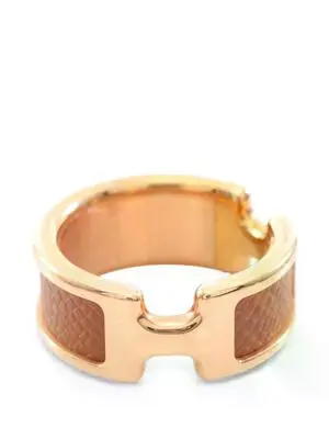 Hermès Olymp Pm Leather Ring - Gold