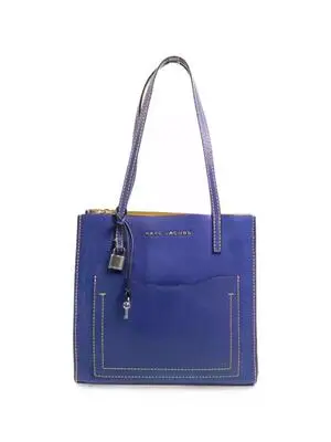 Marc Jacobs Leather Tote Bag - Blue