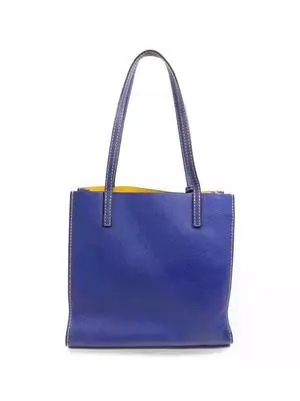 Marc Jacobs Leather Tote Bag - Blue