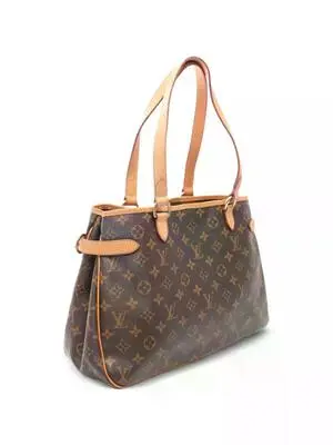 LOUIS VUITTON Monogram Canvas Batignolles Horizontal Shoulder Bag - Brown