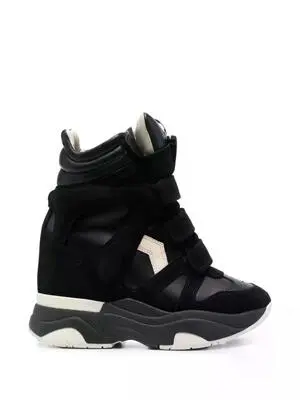 Isabel Marant Étoile Balskee Touch-strap Sneakers - Black
