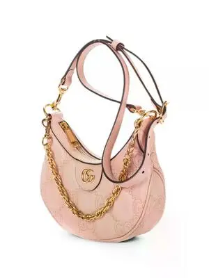 Gucci Gg Matelassé Shoulder Bag - Pink
