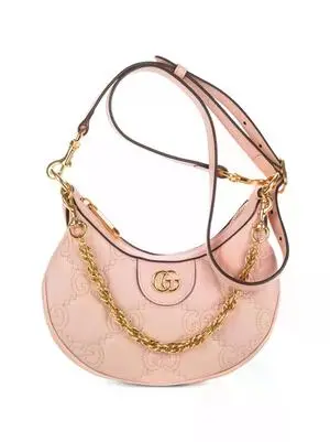 Gucci Gg Matelassé Shoulder Bag - Pink