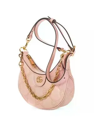 Gucci Gg Matelassé Shoulder Bag - Pink