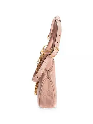 Gucci Gg Matelassé Shoulder Bag - Pink