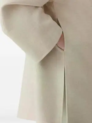 Fabiana Filippi Zip-up High-neck Coat