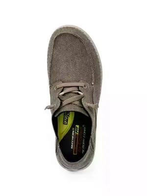 Sketchers Melson Volgo Lace-up Loafers - Brown