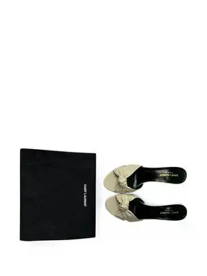 Saint Laurent Bianca Knotted Sandals