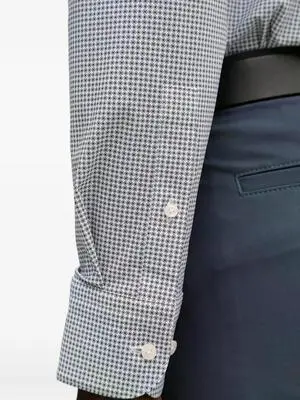 BOSS Micro-pattern Slim-fit Shirt