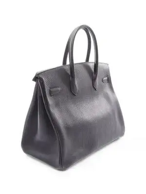 Hermès 1996 Birkin 35 Tote Bag - Black