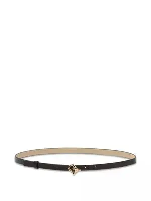 Fabiana Filippi Leather Knot Detail Belt - Black