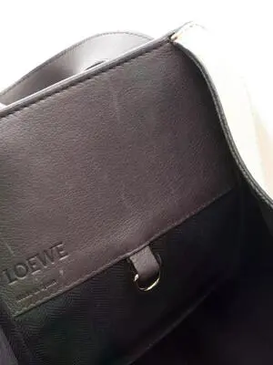 Loewe Medium Hammock Leather Tote Bag - Neutrals