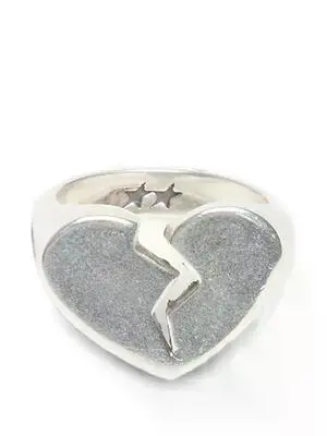 TWOJEYS Broken Heart Ring - Silver