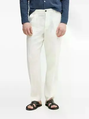 BENETTON Pressed-crease Chino Trousers