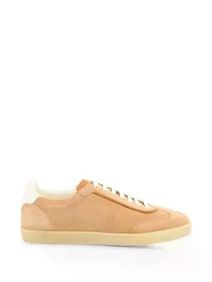 Brunello Cucinelli Suede Panelled Sneakers - Neutrals