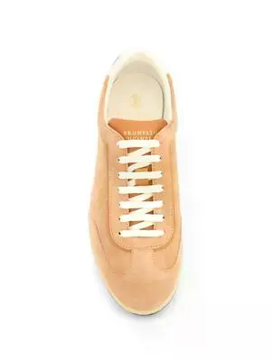 Brunello Cucinelli Suede Panelled Sneakers