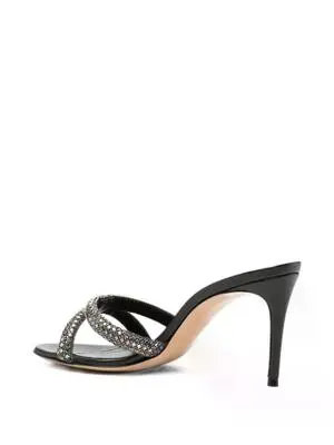 Casadei Crystal-embellished Heeled Sandals