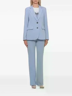 EMME Single-breasted Notched Lapel Blazer